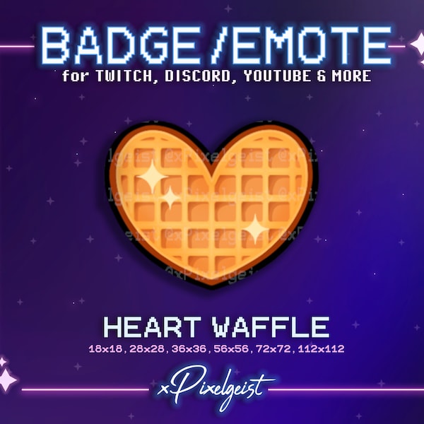 Waffle Emotes Twitch - Etsy
