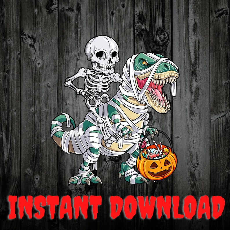 Dinosaurs Halloween PNG, Dinosaur PNG Pumpkin Png, T Rex Png, Halloween ...