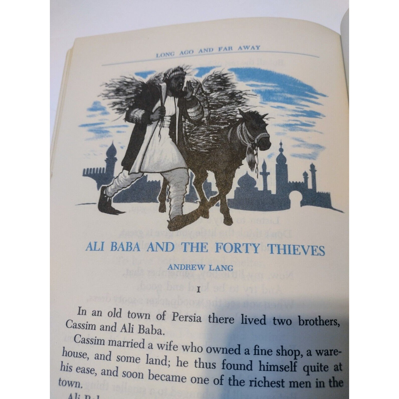 Vtg 1953 Prose and Poetry the Blue Sky Book Medallion Edition Blue ...