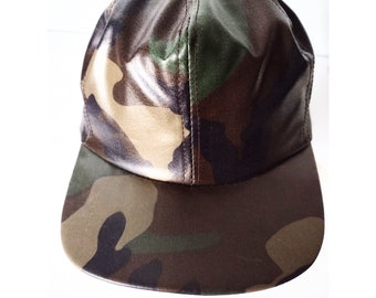 Camo Flat Bill Hat - Etsy