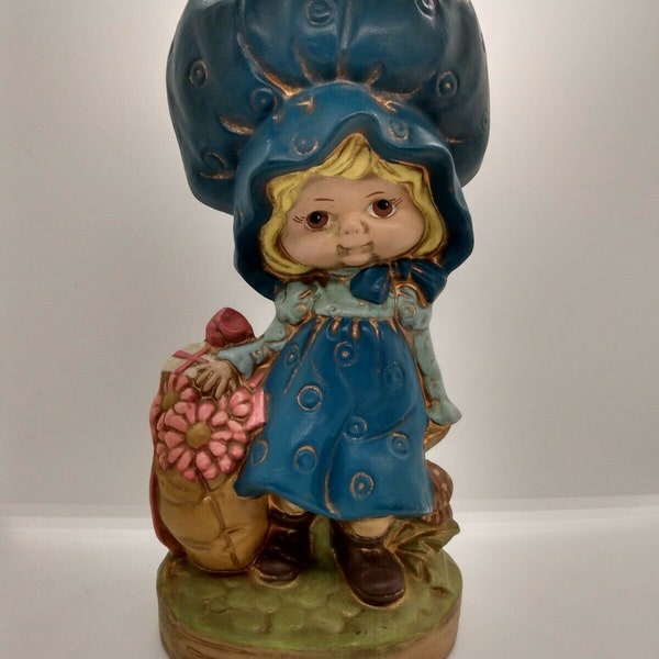 Bonnet Girl Figurine - Etsy