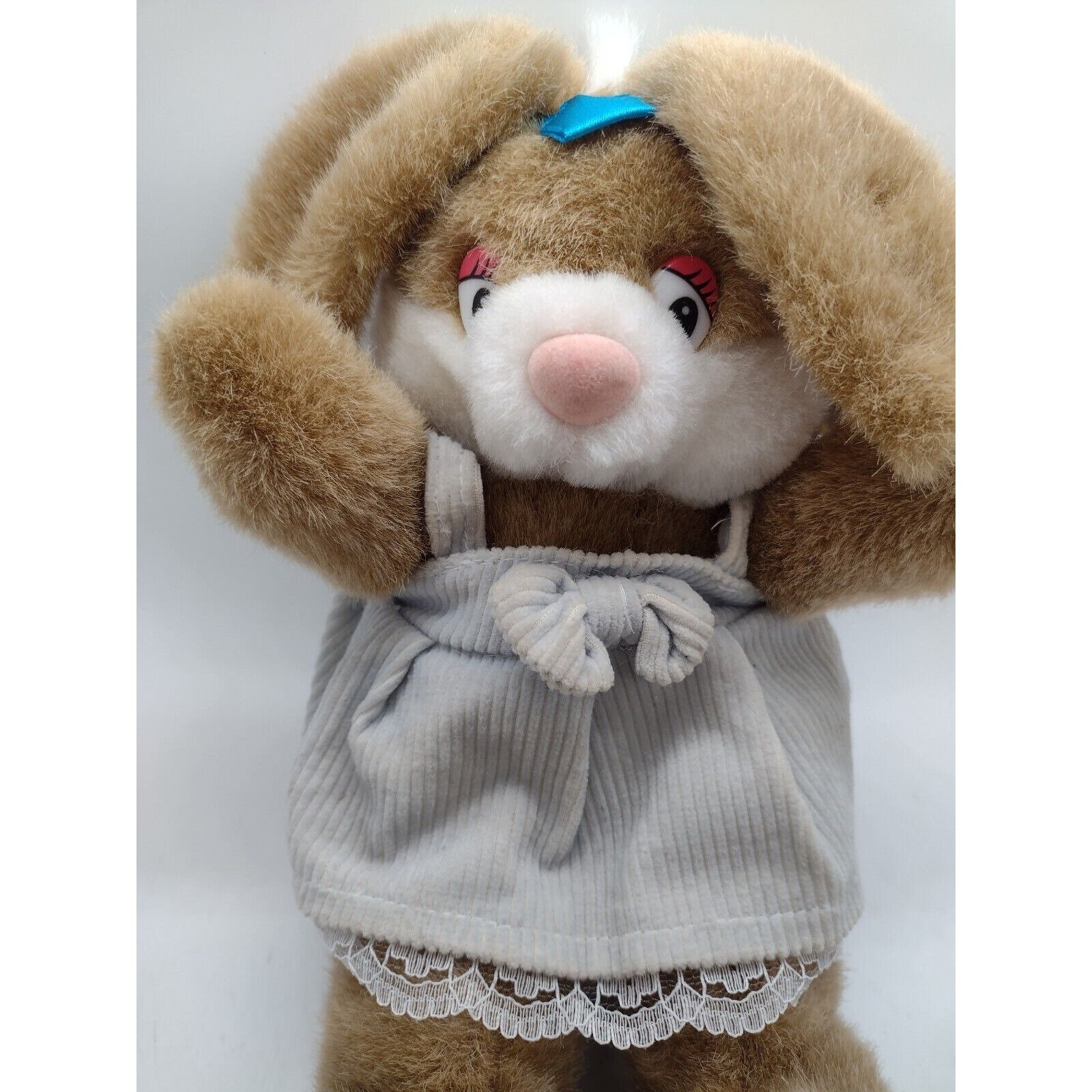 Vintage Kellytoy Lovingly Yours Tumper Bunny Rabbit Stuffed Animal 11 ...