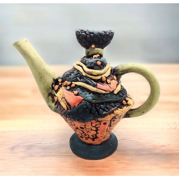 Whimsical Teapot - Etsy