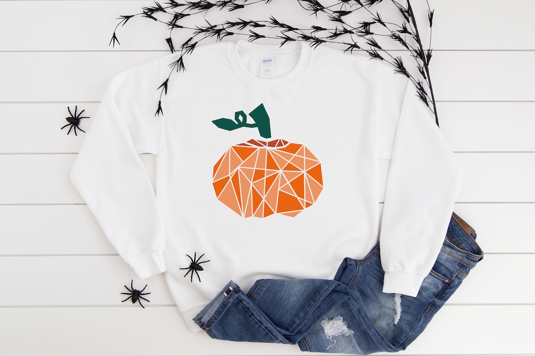Geometric Autumn Pumpkin Cut File | Pumpkin SVG | Halloween SVG | Fall ...