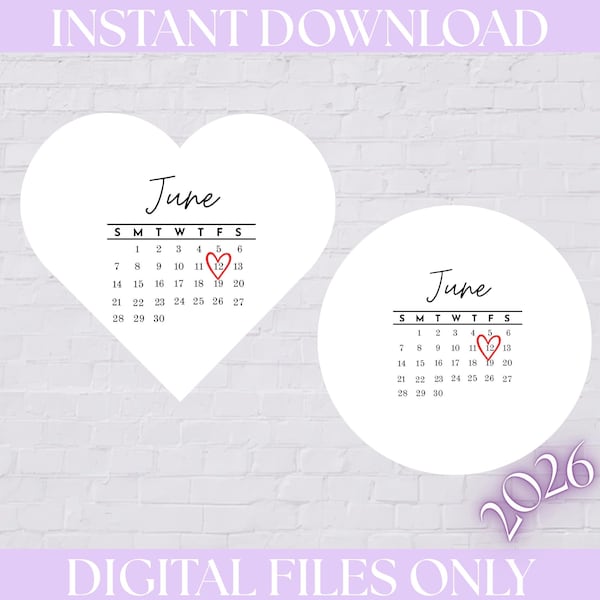 Edible Cake Calendar - Etsy