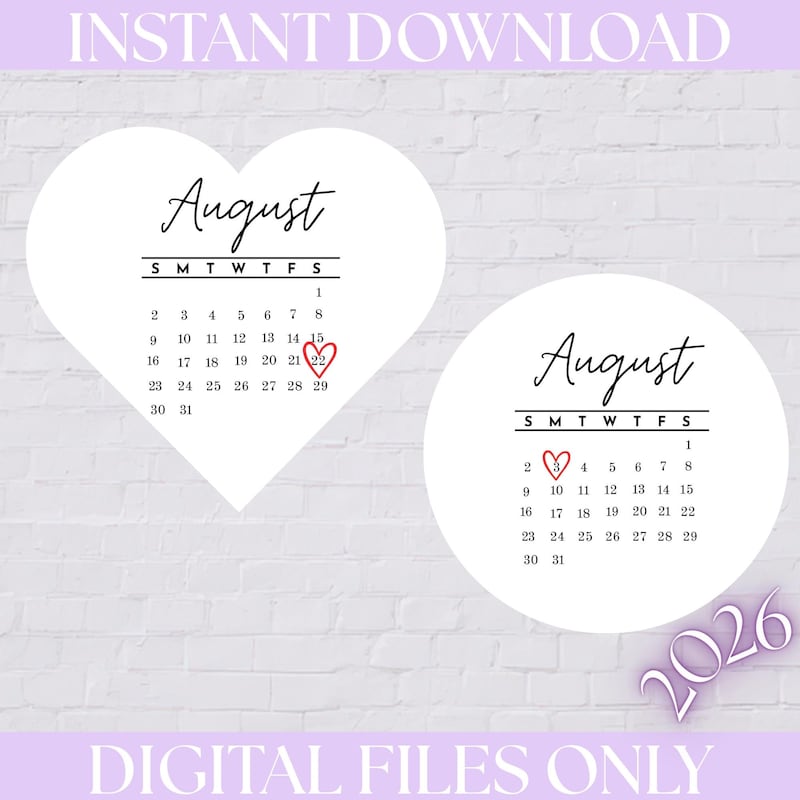 Edible Calendar 2026 - Etsy
