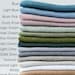 Linen Fabric Samples Set of All Colors fast Delivery, Set of Linen ...
