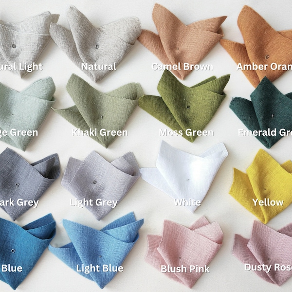 Linen Fabric Samples - Etsy