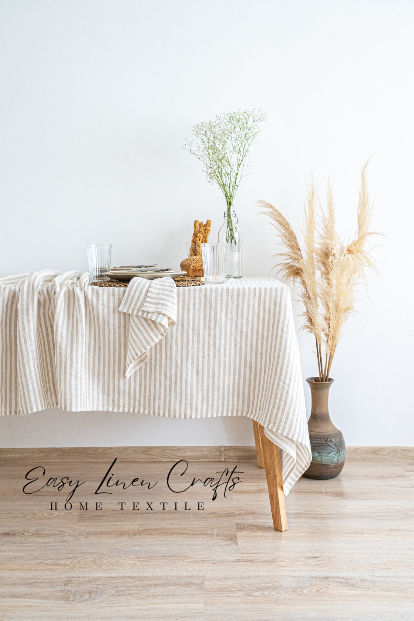 Extra Large Linen Tablecloth, Rectangle Tablecloth, Oval Table Cloth ...