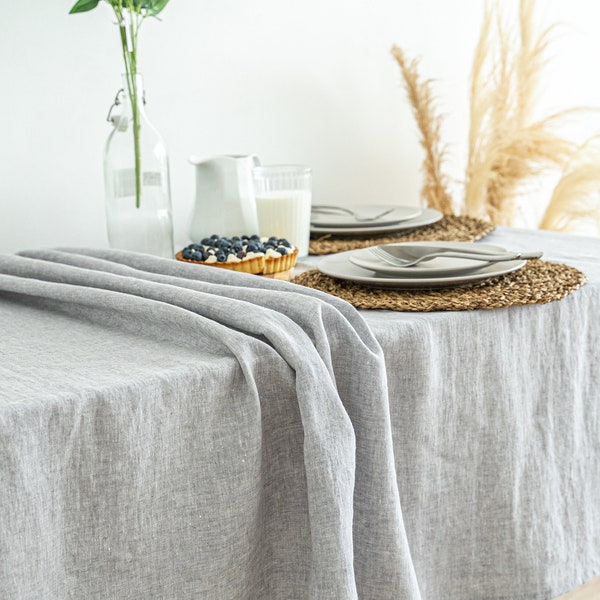 Large Linen Tablecloth - Etsy