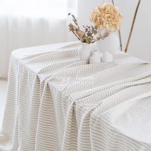 Extra Large Linen Tablecloth, Rectangle Tablecloth, Oval Table Cloth ...