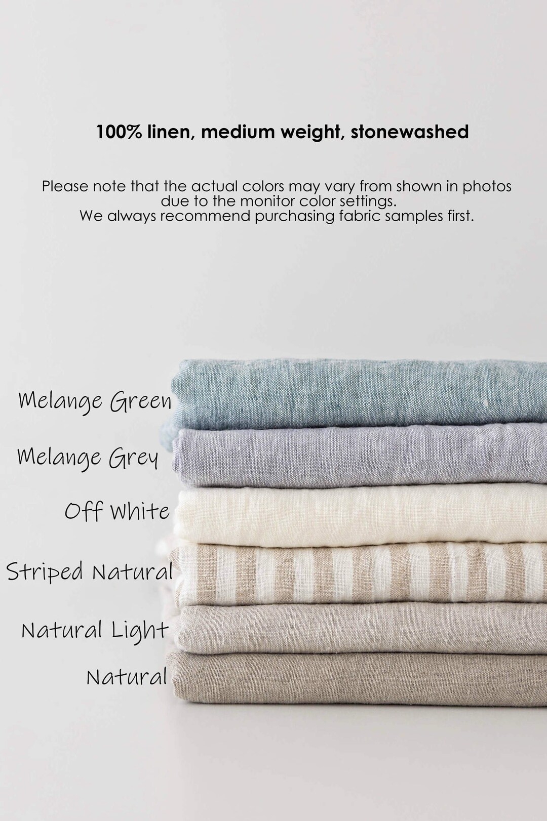 Custom Linen Farmhouse Tablecloth Rectangle and Oval Shape Custom Table ...