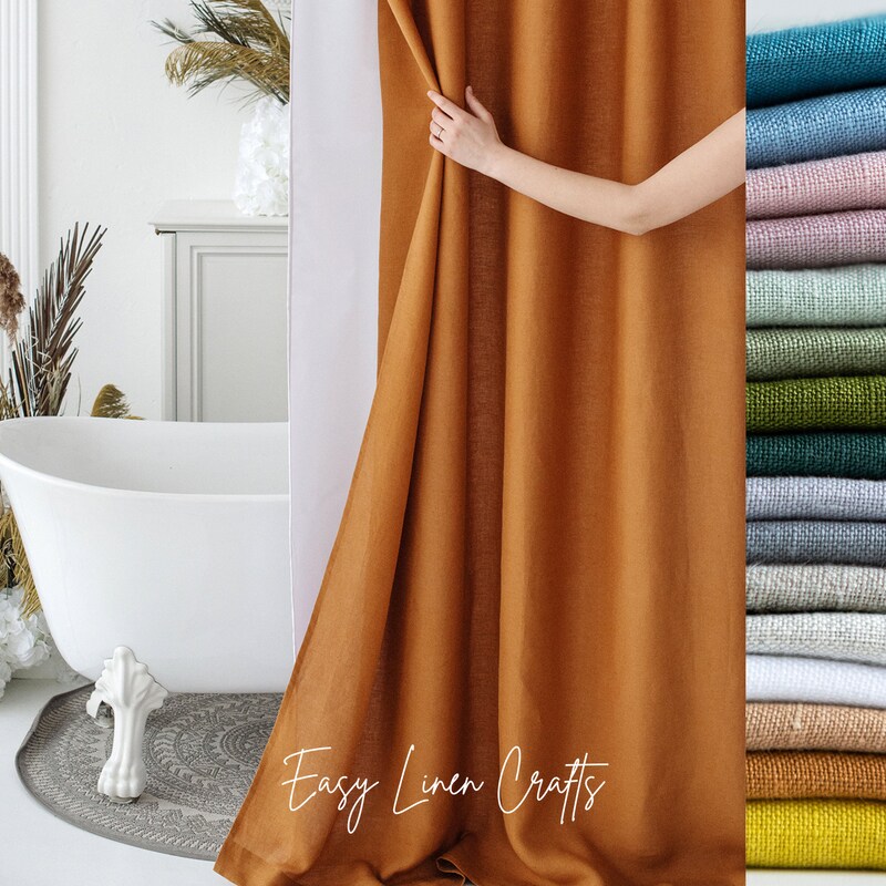 Rustic Shower Curtain - Etsy