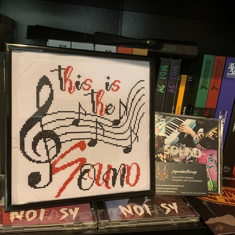 SKZ - the Sound Cross Stitch Pattern PDF - Etsy