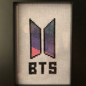 BTS Logo Cross Stitch Pattern PDF - Etsy