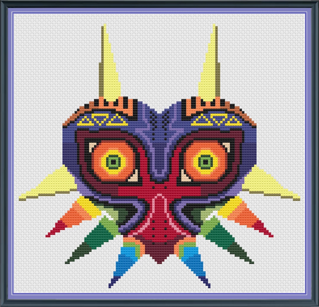 Majora's Mask Cross Stitch Pattern PDF - Etsy