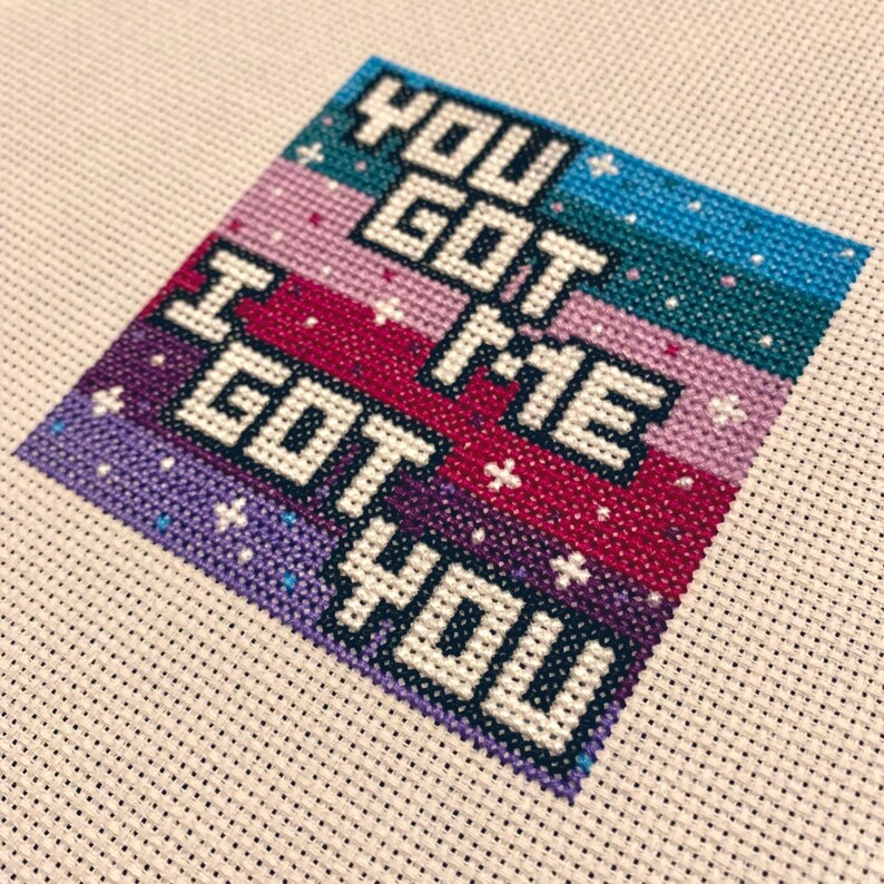 BTS Mikrokosmos Inspired Cross Stitch Pattern PDF - Etsy