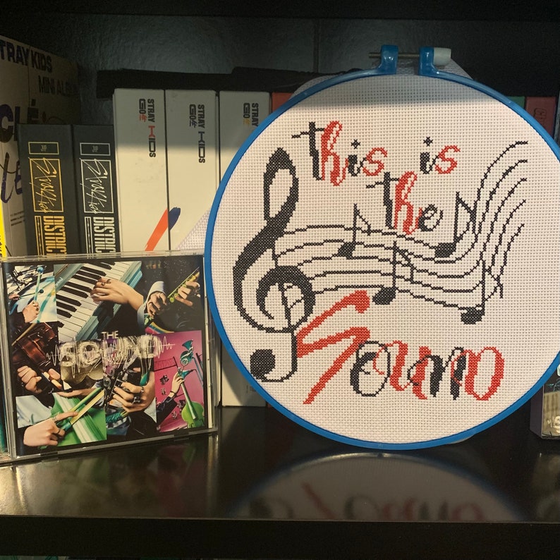 SKZ - the Sound Cross Stitch Pattern PDF - Etsy