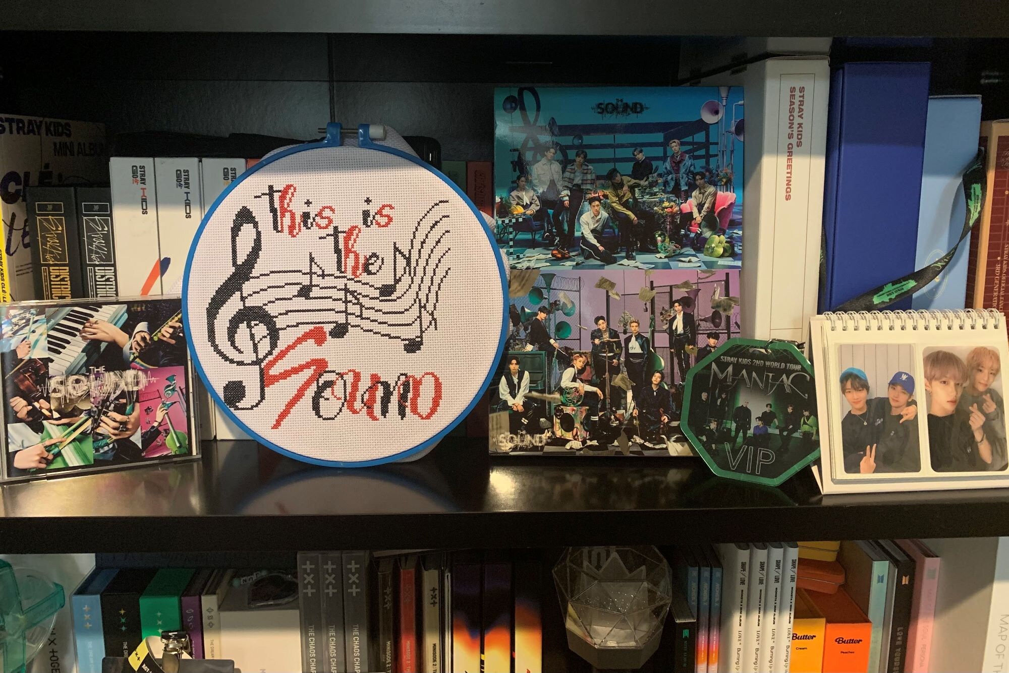 SKZ - the Sound Cross Stitch Pattern PDF - Etsy