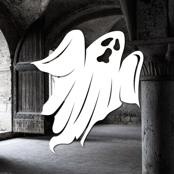 Ghost Decal - Etsy