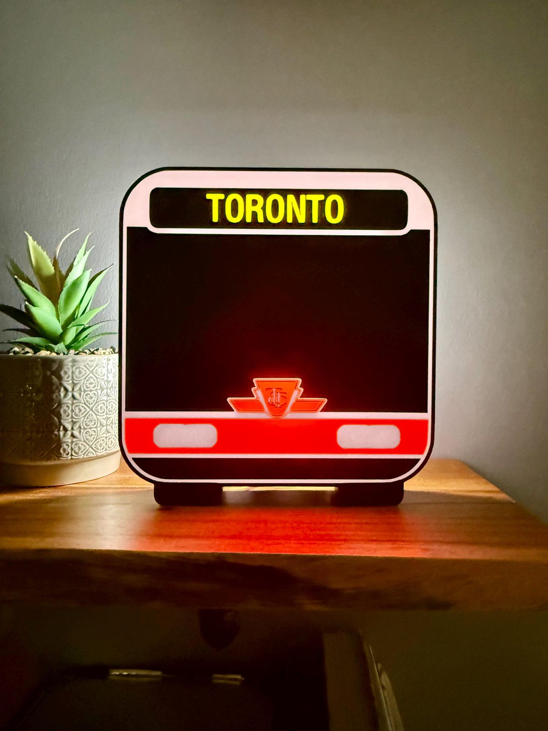 TTC Bus LED Lightbox – A Glowing Tribute to Toronto Transit - Etsy