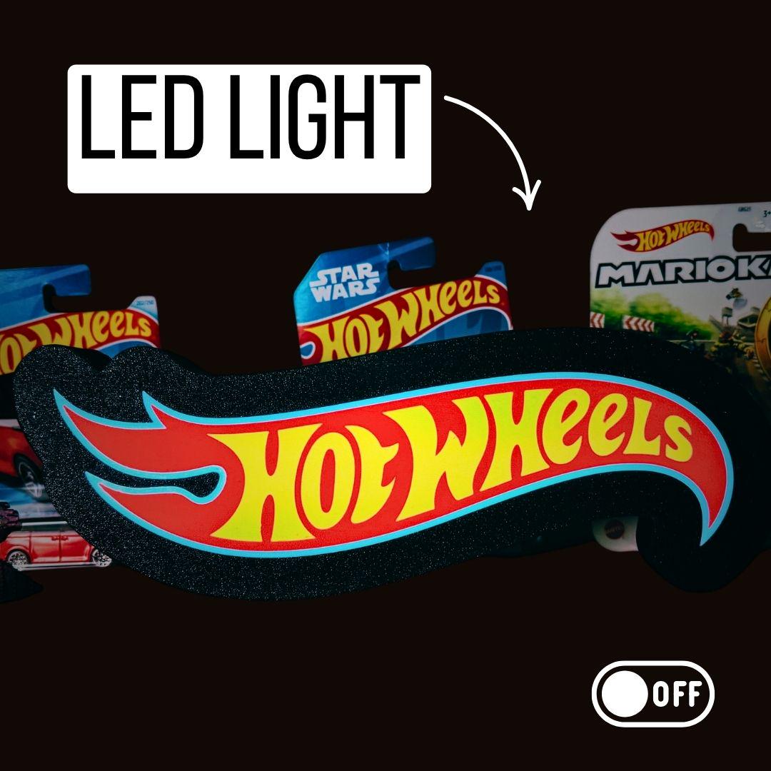Hot Wheels LED Lightbox/ Lamp/ Cake Topper - Etsy