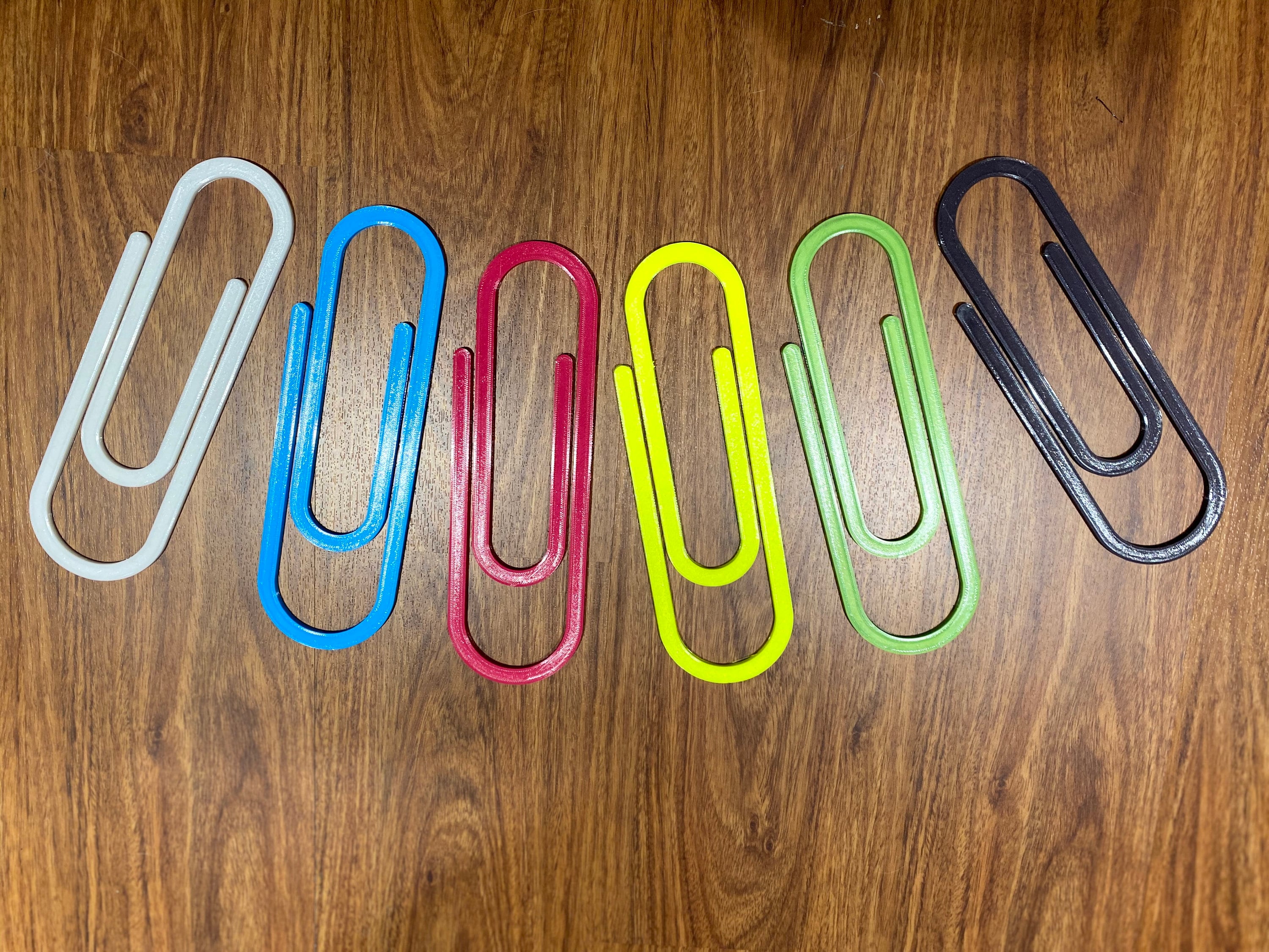 Funky 3D Printed Paper Clips - Etsy