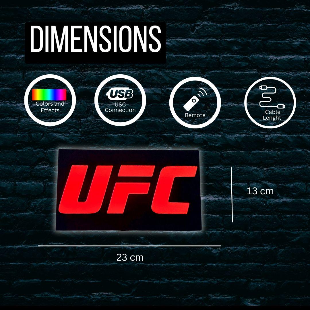 UFC LED Lightbox/ Lamp - Etsy Australia