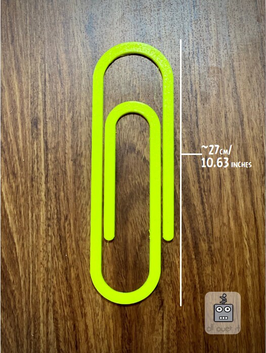 Funky 3D Printed Paper Clips - Etsy