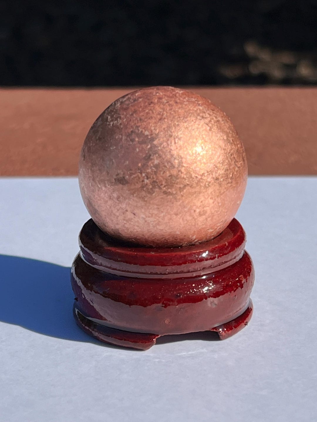 Copper Sphere Polished Display - Etsy