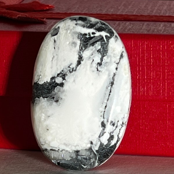 White Buffalo Turquoise Cabochon - Etsy