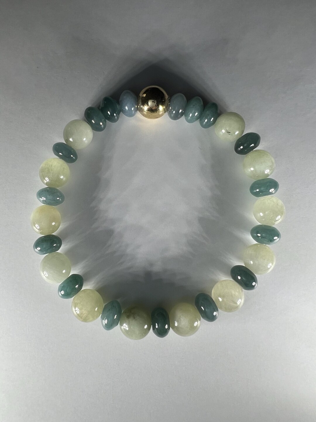 Hiddenite Kunzite Guatemalan Jade Bracelet - Etsy