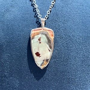 Morrisonite Jasper Pendant Necklace - Etsy