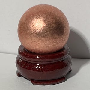 Copper Sphere Polished Display - Etsy