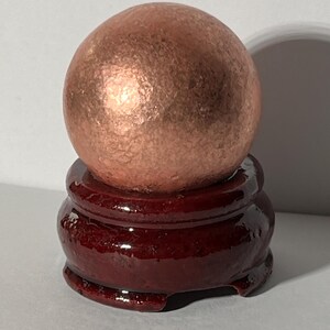 Copper Sphere Polished Display - Etsy