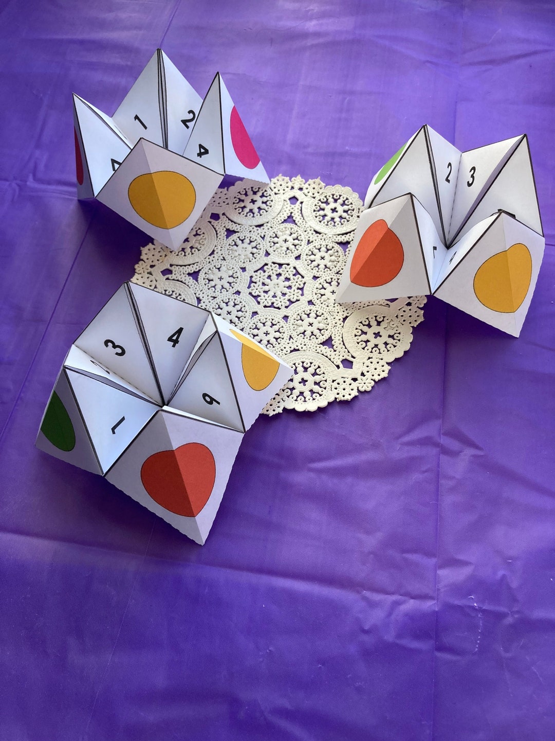 Meal Fortune Teller - Etsy