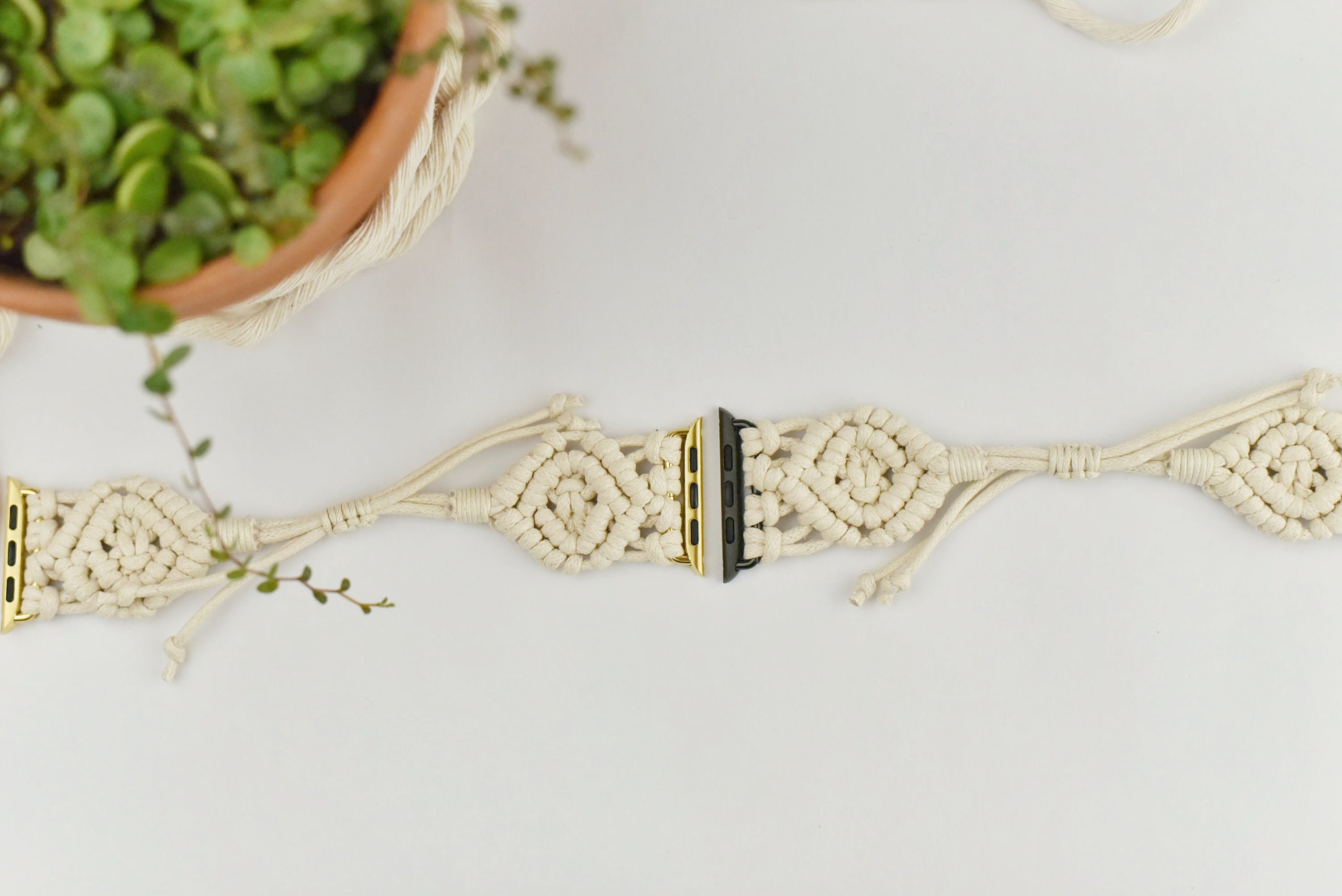 Macrame Apple Watch Band Macrame Watch Band Apple Watch - Etsy