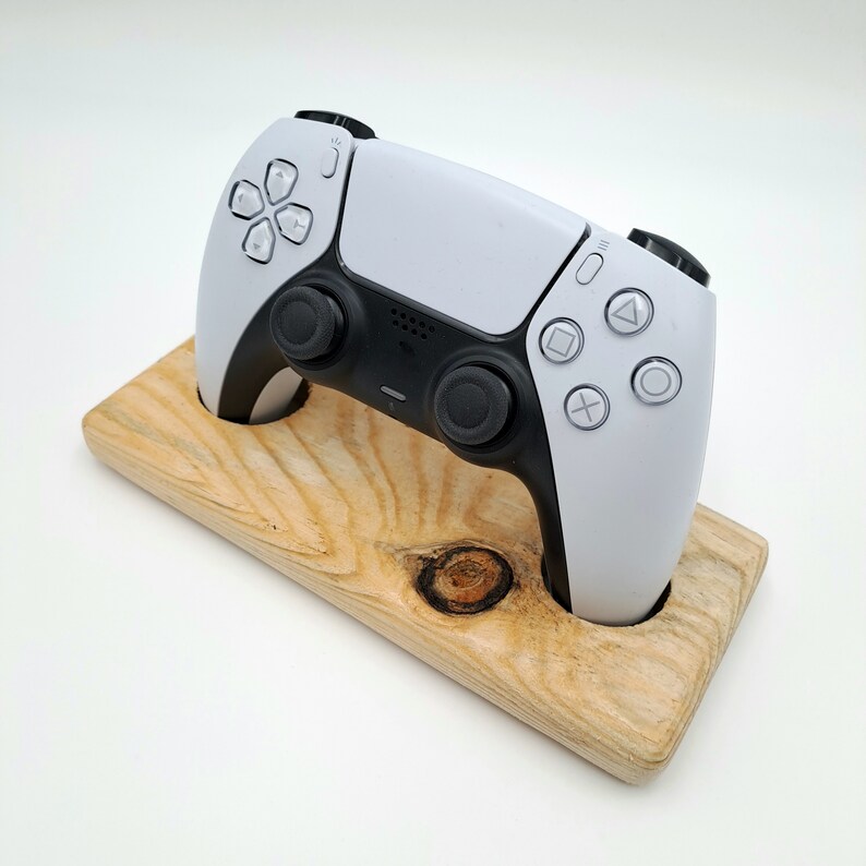 Natural Finish Gaming Controller Holder Stand Handmade From - Etsy