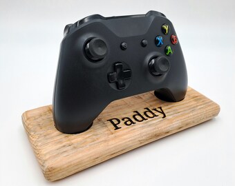 Natural Finish Gaming Controller Holder Stand Handmade From Recycled ...
