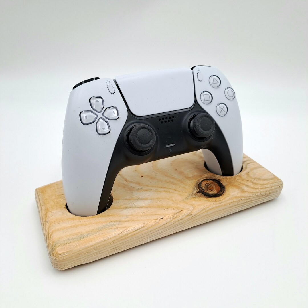 Natural Finish Gaming Controller Holder Stand Handmade From Recycled ...