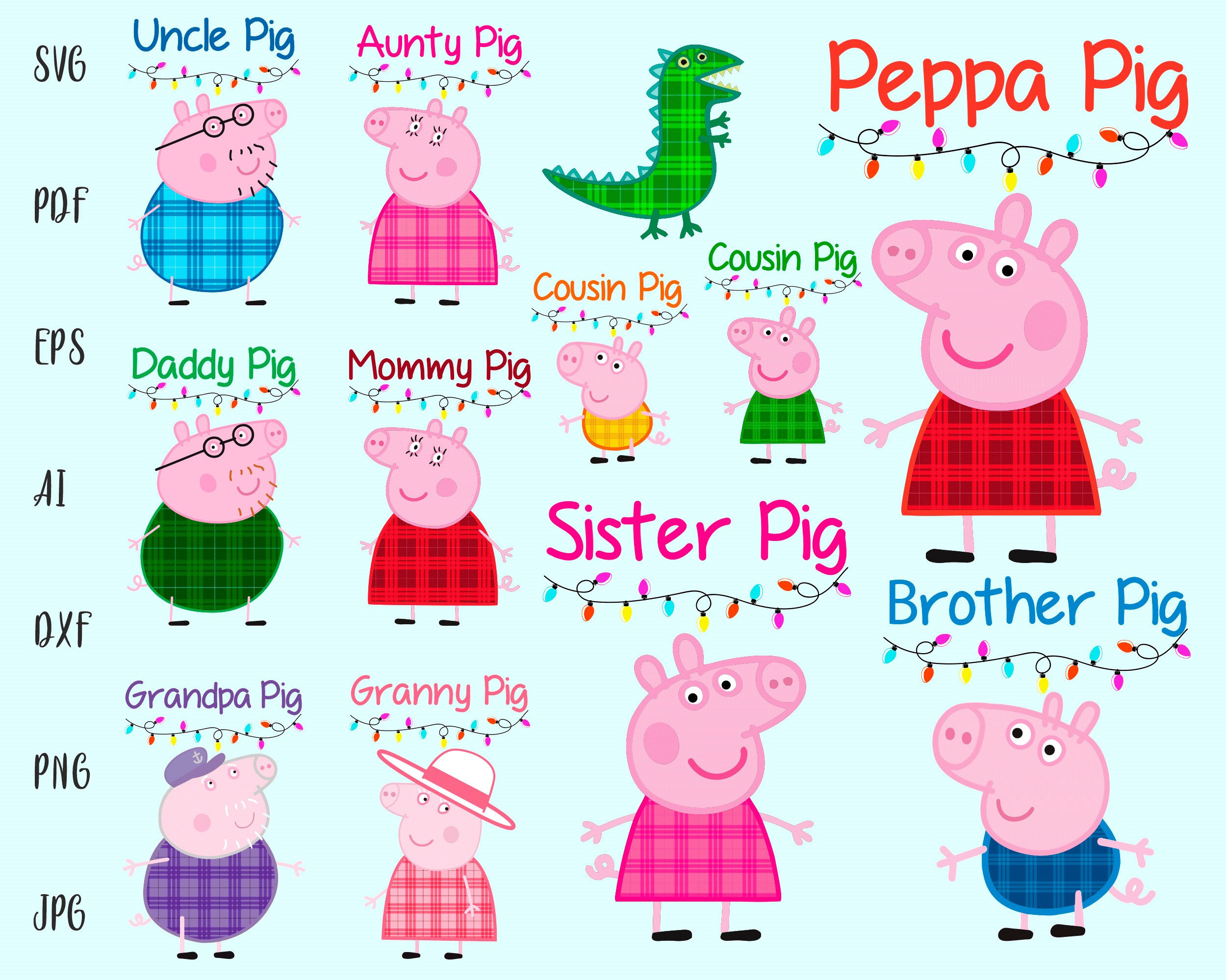 Peppa Pig Wallpaper Family at Daniel Shears blog