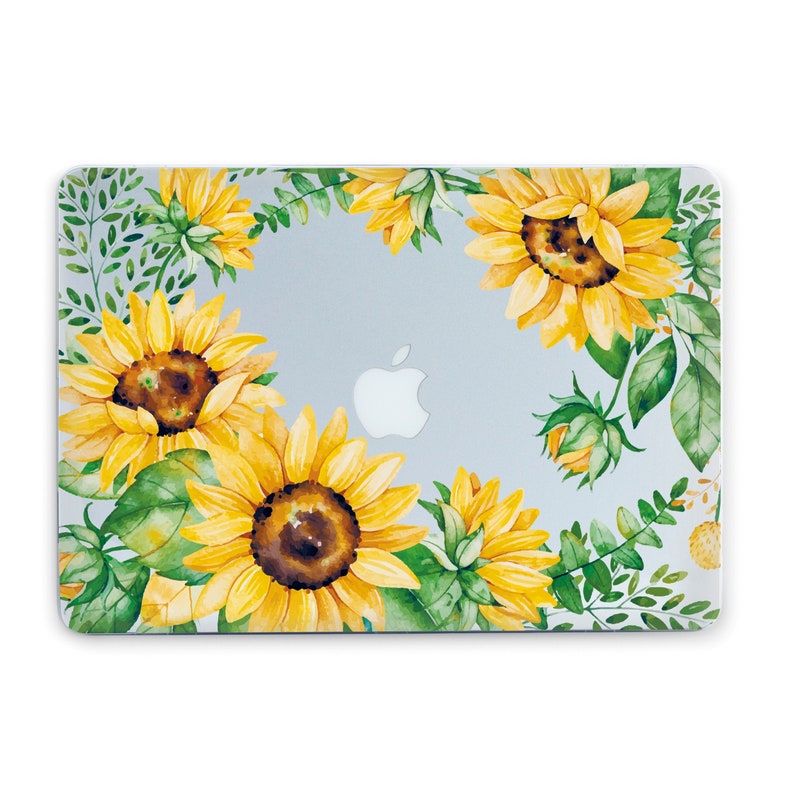 Sunflower Mac 16 Case Air 13 MacBook Case Ladies Flowers - Etsy