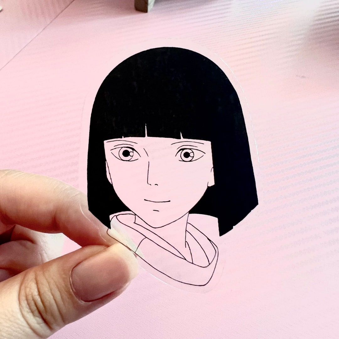 Transparent Anime Sticker - Etsy