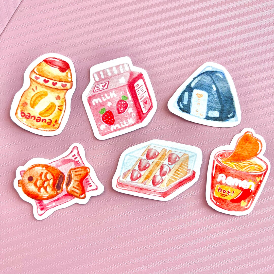 Kawaii Convenience Store Stickers - Etsy