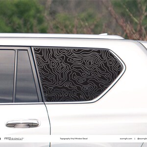 Topography Prezisioncut® Vinyl Window Decal — Fits 2003-2023 Lexus ...