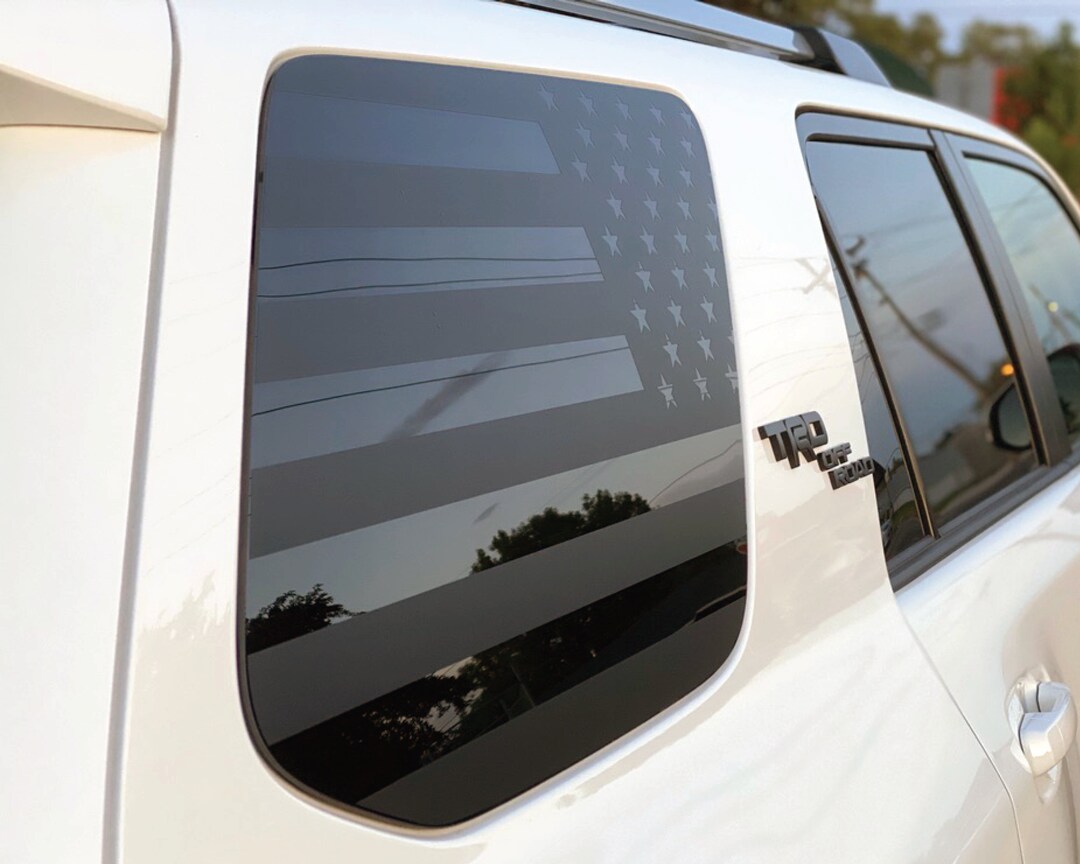 American Flag Prezisioncut® Vinyl Window Decal Fits 1996-2023 Toyota ...