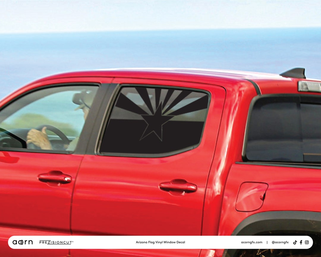 Arizona Flag Prezisioncut® Vinyl Window Decal Fits 2005-2023 - Etsy