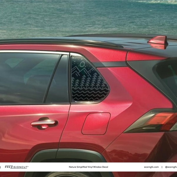 Toyota Rav4 Window Decal - Etsy