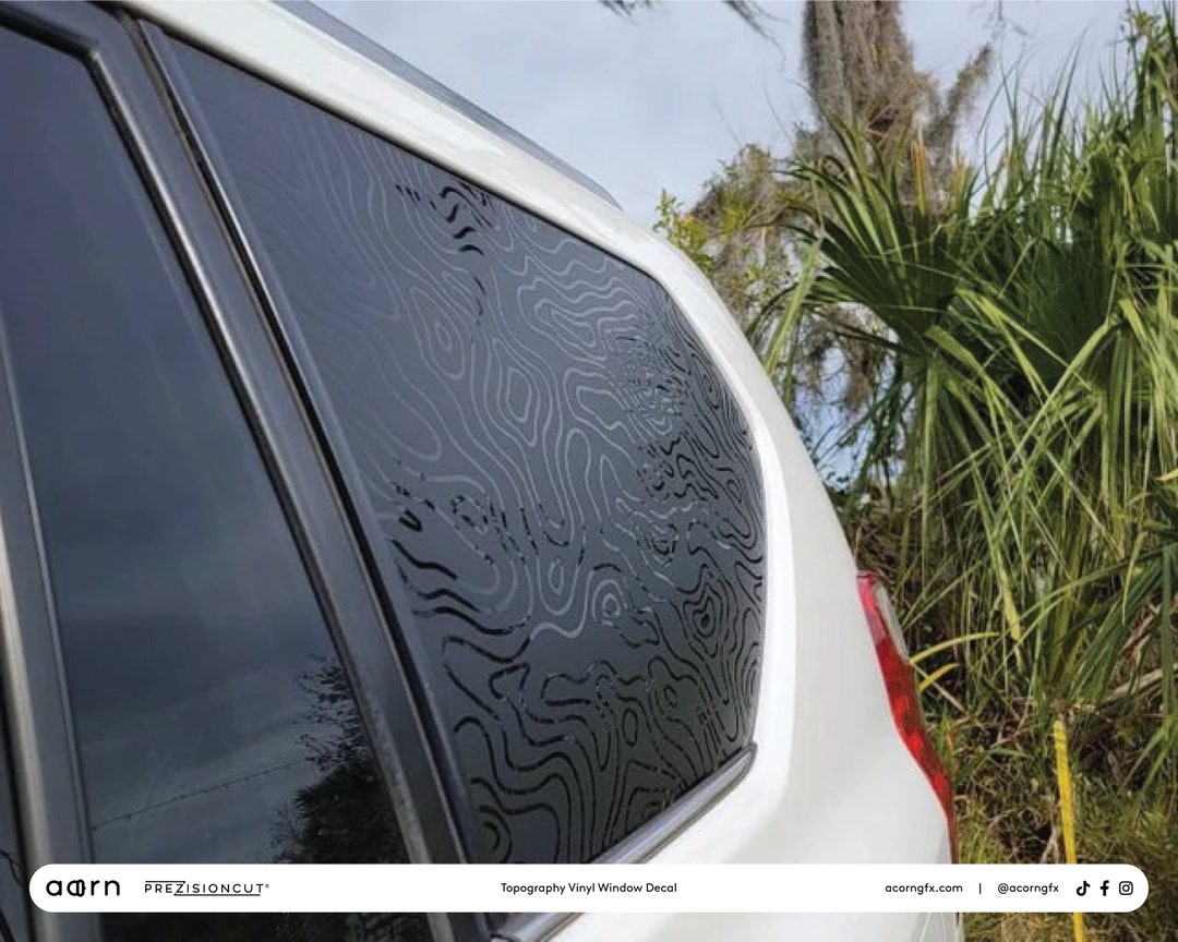Topography Prezisioncut® Vinyl Window Decal — Fits 2003-2023 Lexus ...