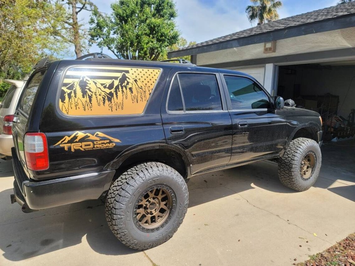 TRD Off-road Mountain Vinyl Decal - Etsy